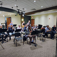 Beacock Music Concert, Stage, and Swing Band