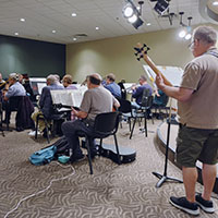 Beacock Music Concert, Stage, and Swing Band