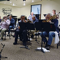 Beacock Music Concert, Stage, and Swing Band