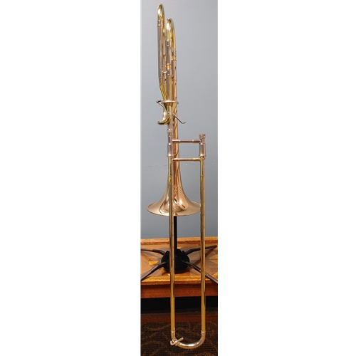 Beacock Music - Used Getzen 3047AFR Custom Tenor Trombone with F Attachment